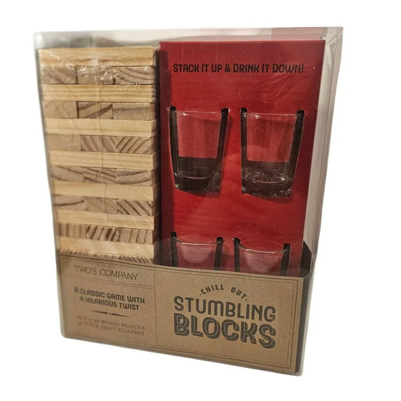 Two's Company | Games | Twos Company Stumbling Blocks Party Game ...